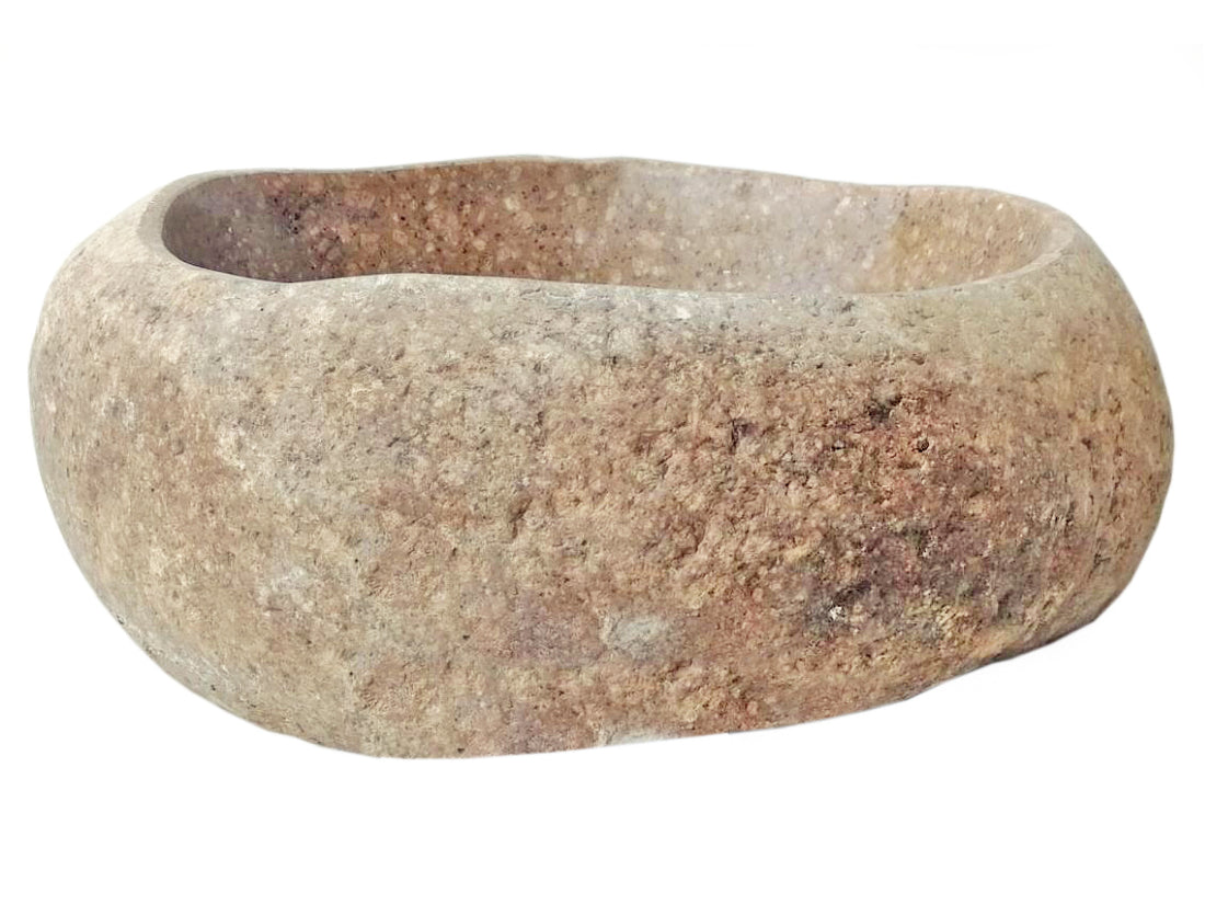 River Rock Boulder Sink - Rustic Sinks