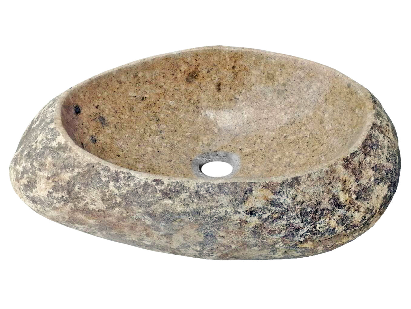 River Rock Boulder Sink - Rustic Sinks