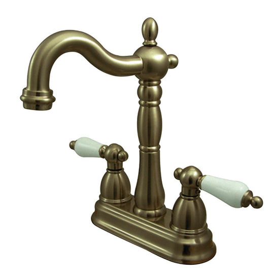 4 Inch Bar Faucet with Victorian Hook Spout - Polished Chrome ...