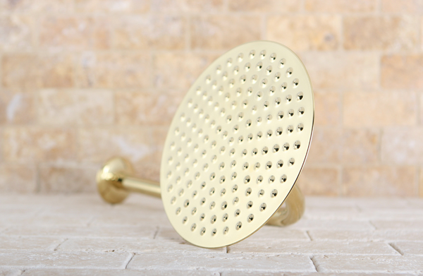 Victorian 8" Shower Head with 12" Arm Combo - 141 Channels | Kingston ...