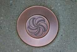 Copper Flip Top Drain | Rustic Copper Drains – Rustic Sinks