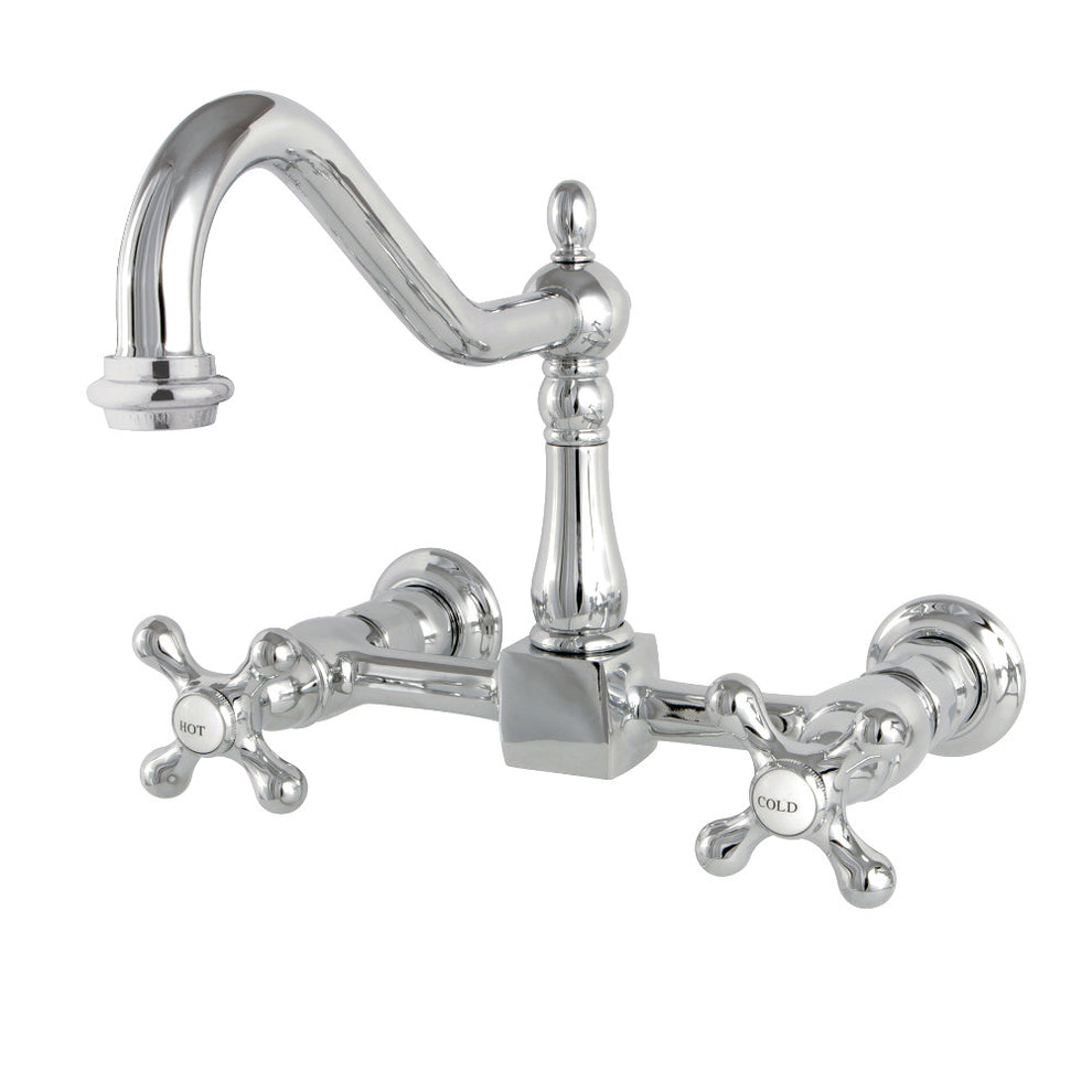 Heritage Wall Mount Kitchen Faucets | Rustic Sinks