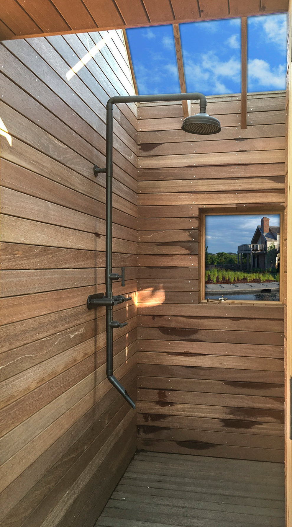 Rustic Outdoor Shower | Sonoma Forge Shower Fixtures – Rustic Sinks